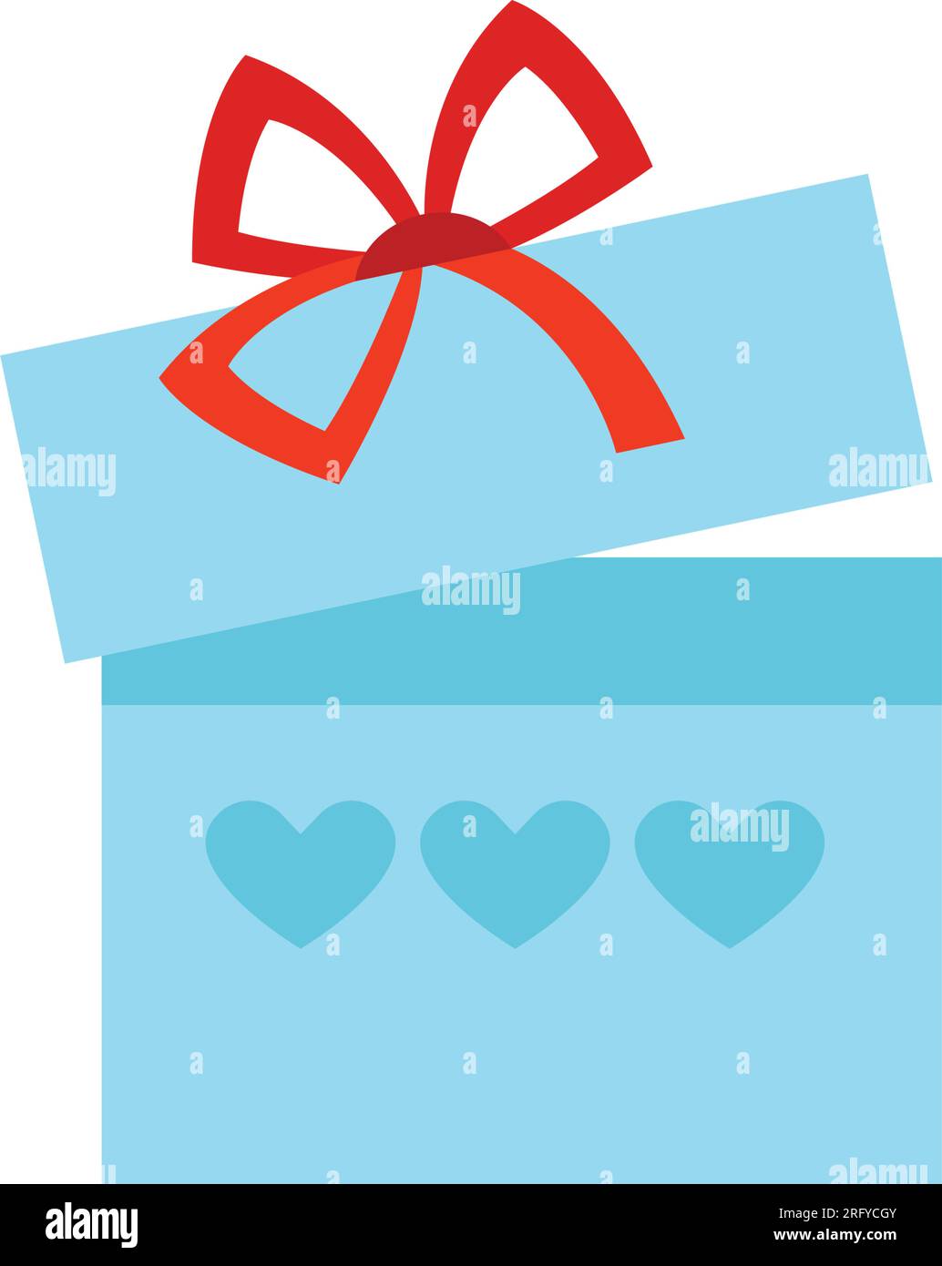 Gift box with heart symbol icon Stock Vector Image & Art - Alamy