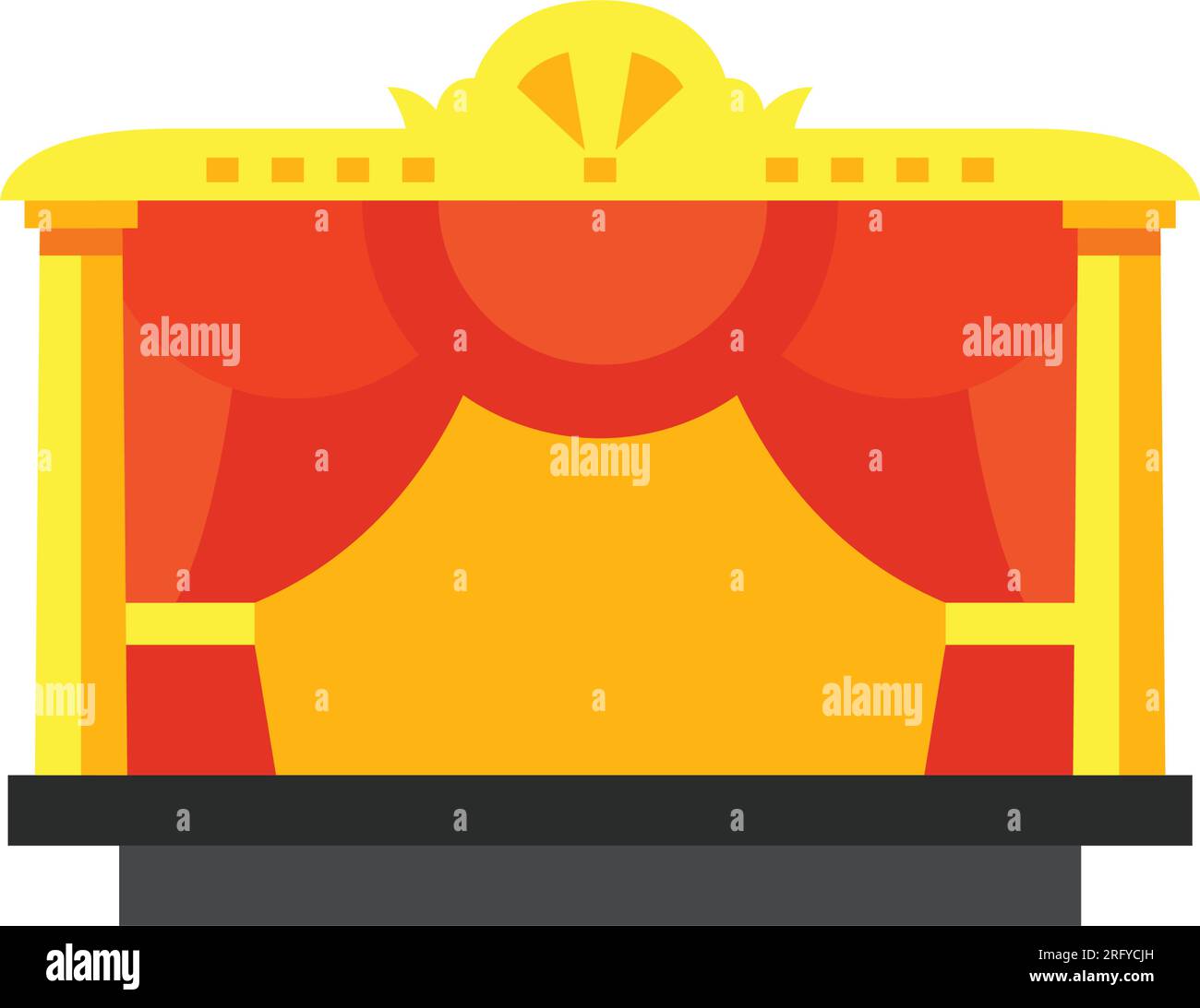 Theater stage icon Stock Vector Image & Art - Alamy