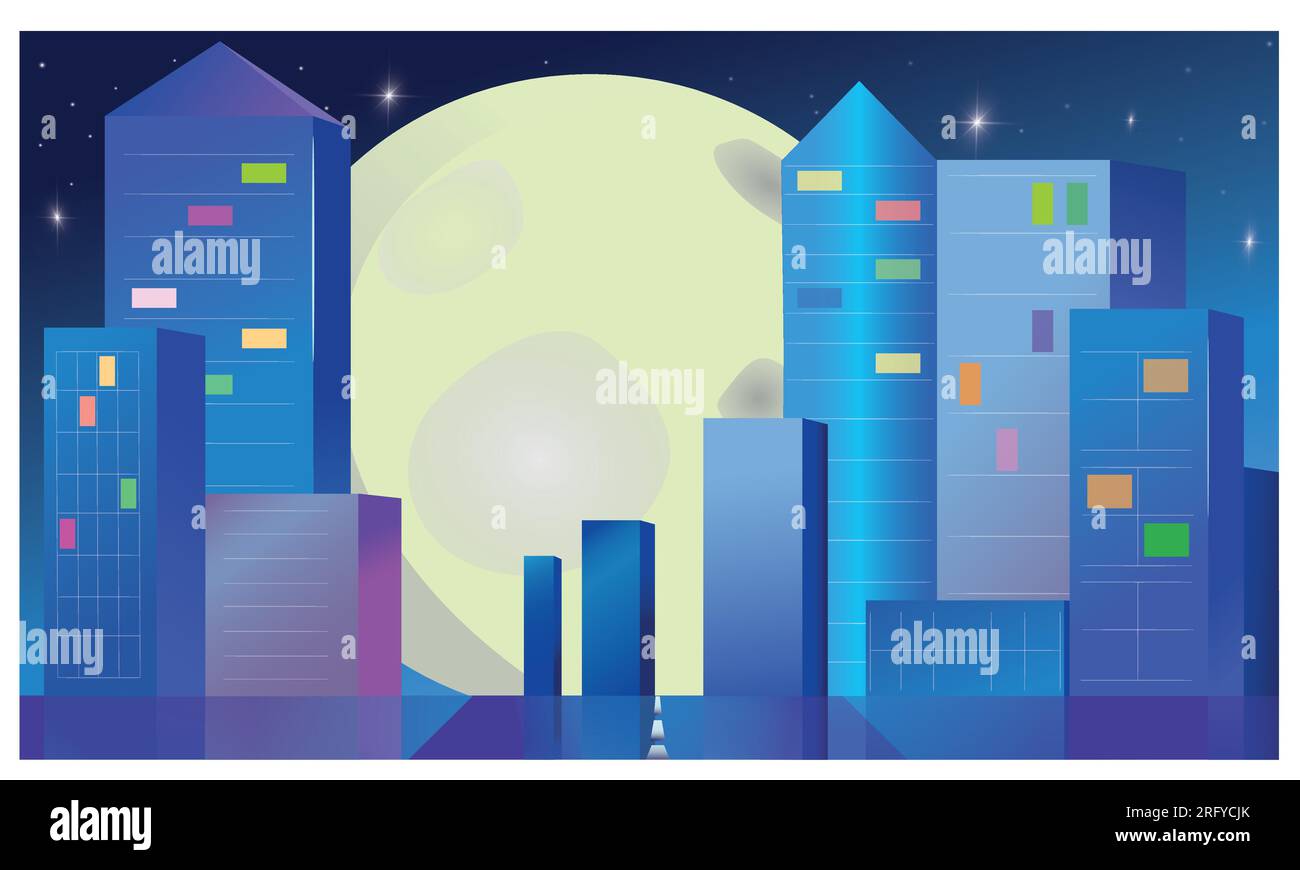 Lights nocturne Stock Vector Images - Alamy