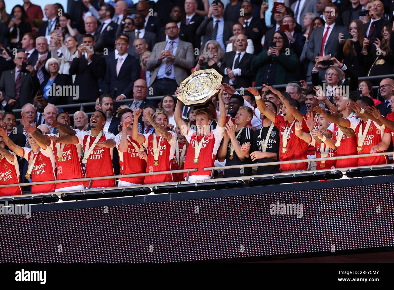 Wembley Stadium, London, UK. 6th Aug, 2023. Community Shield Football ...