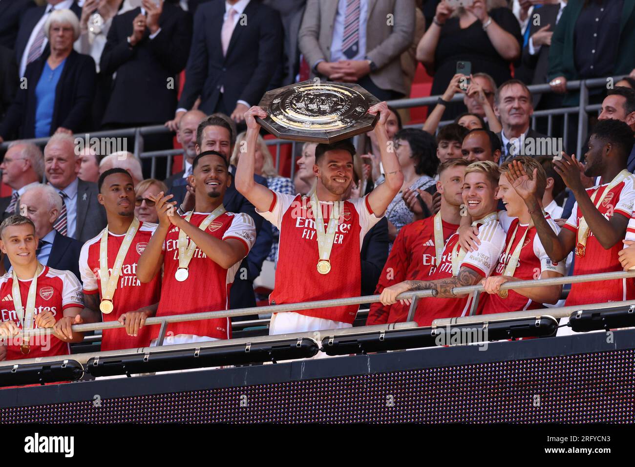 Wembley Stadium, London, UK. 6th Aug, 2023. Community Shield Football ...