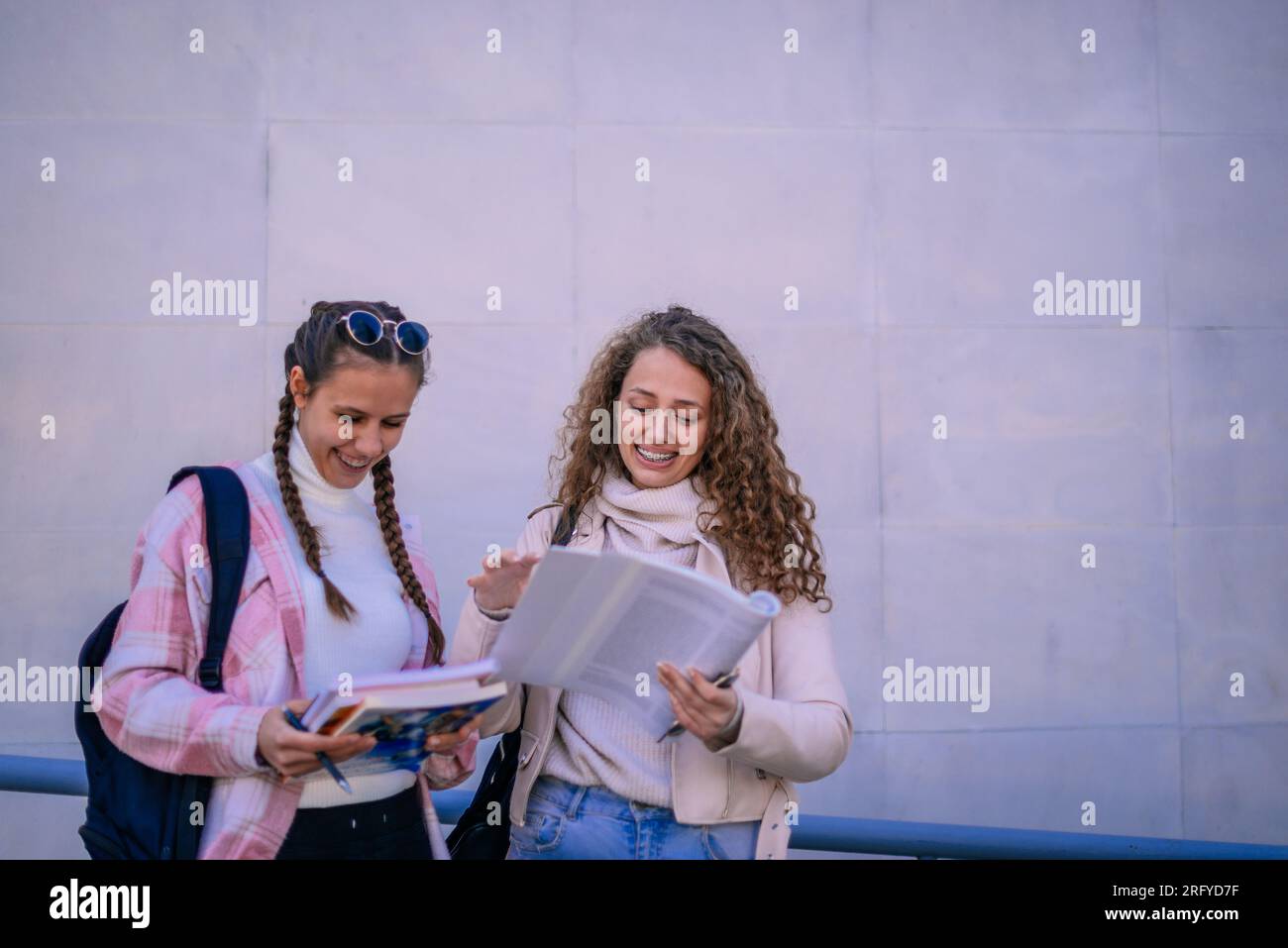 Reviewing before exam hi-res stock photography and images - Alamy