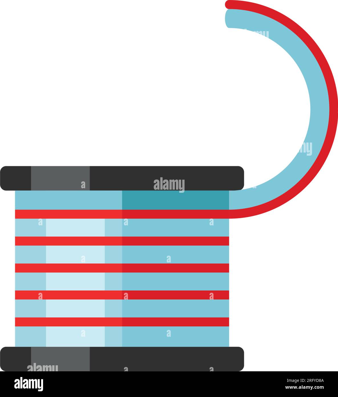 Electric Cable Reel Icon Stock Vector Image And Art Alamy