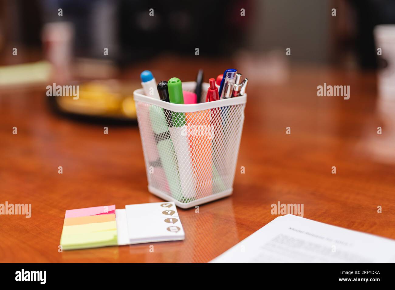 Sharing classroom pencil hi-res stock photography and images - Alamy