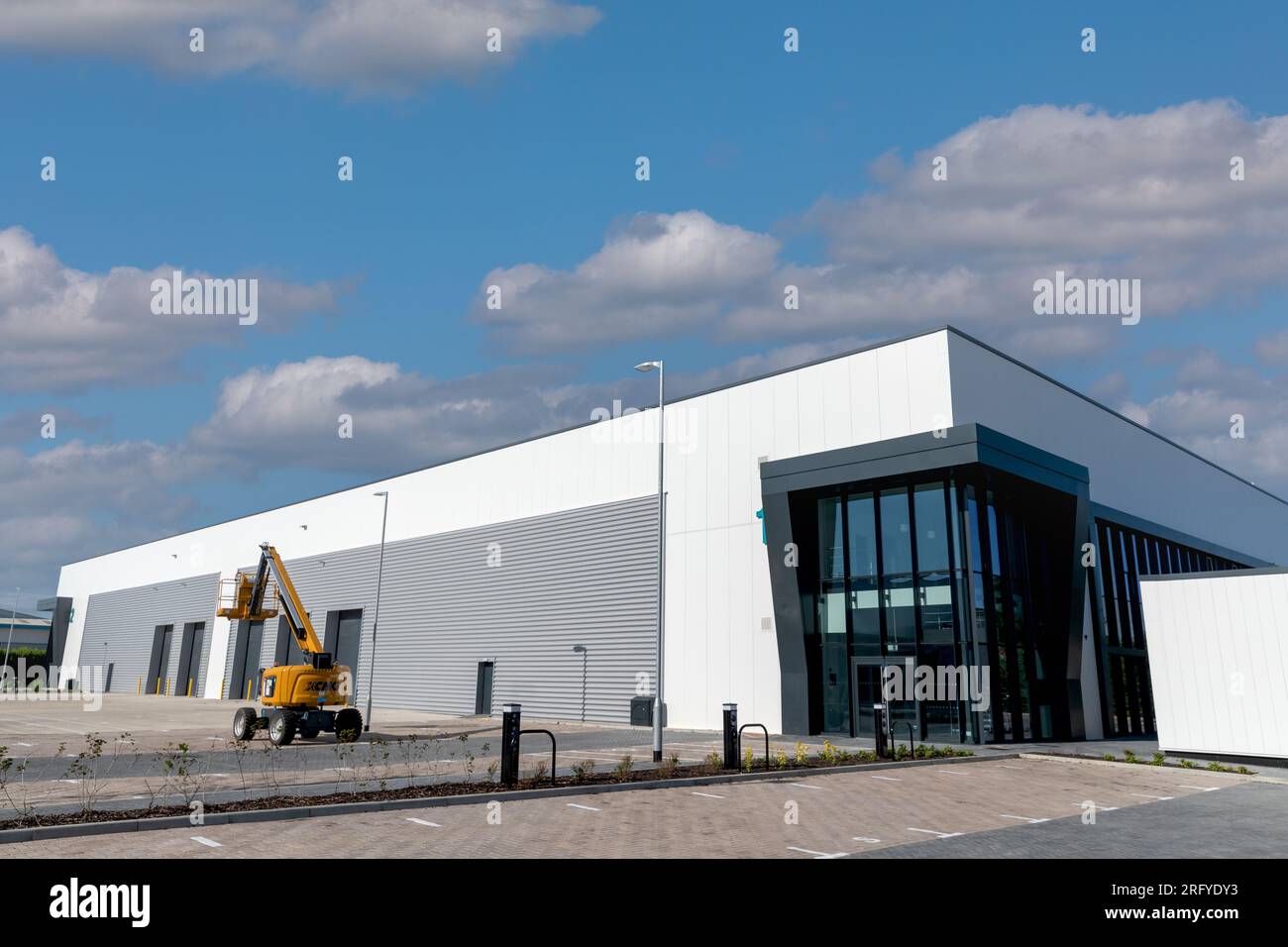 Clean and Modern Industrial Unit completed in 2023, typically used for ...