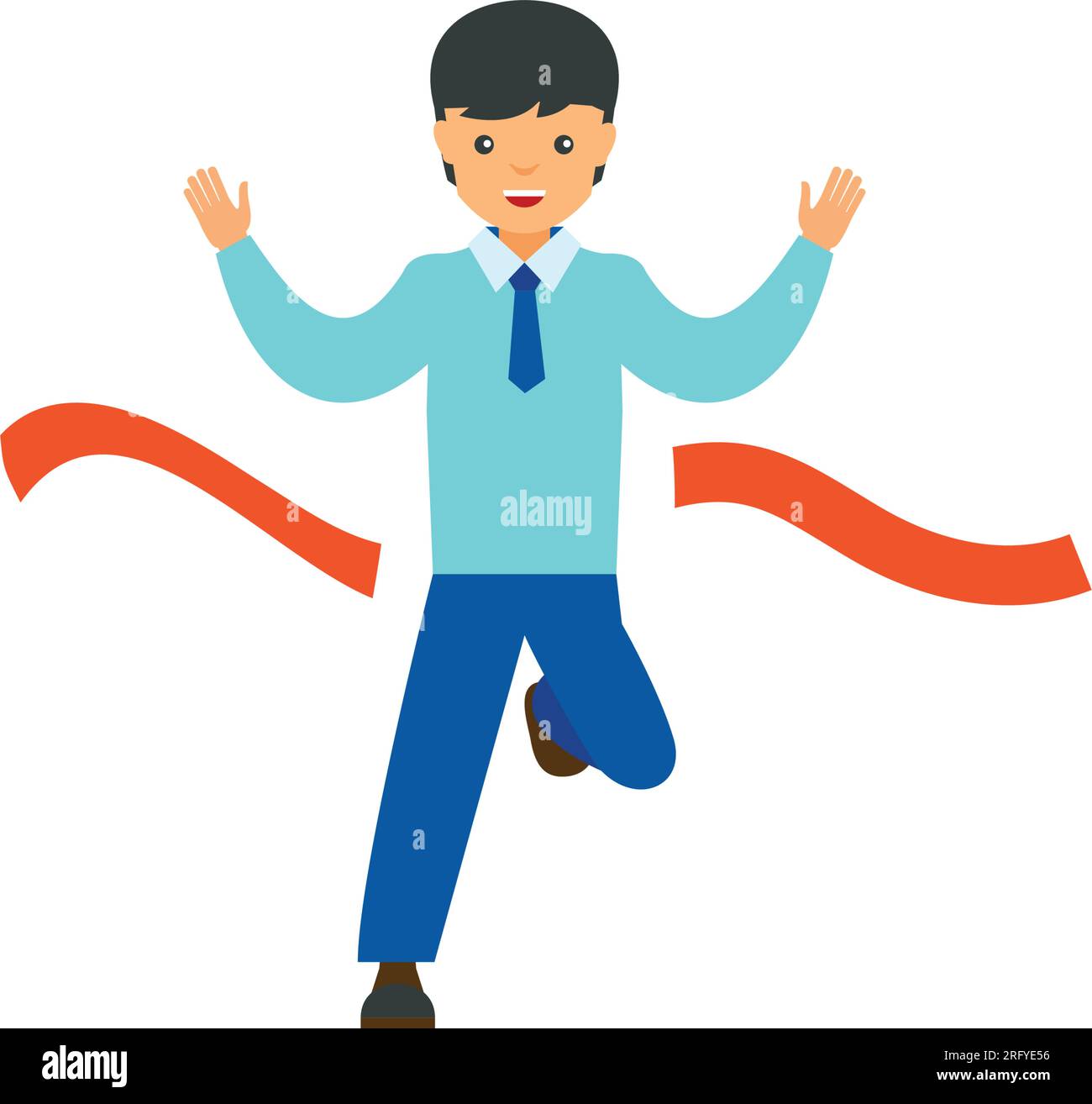 Successful crossing Cut Out Stock Images & Pictures - Alamy