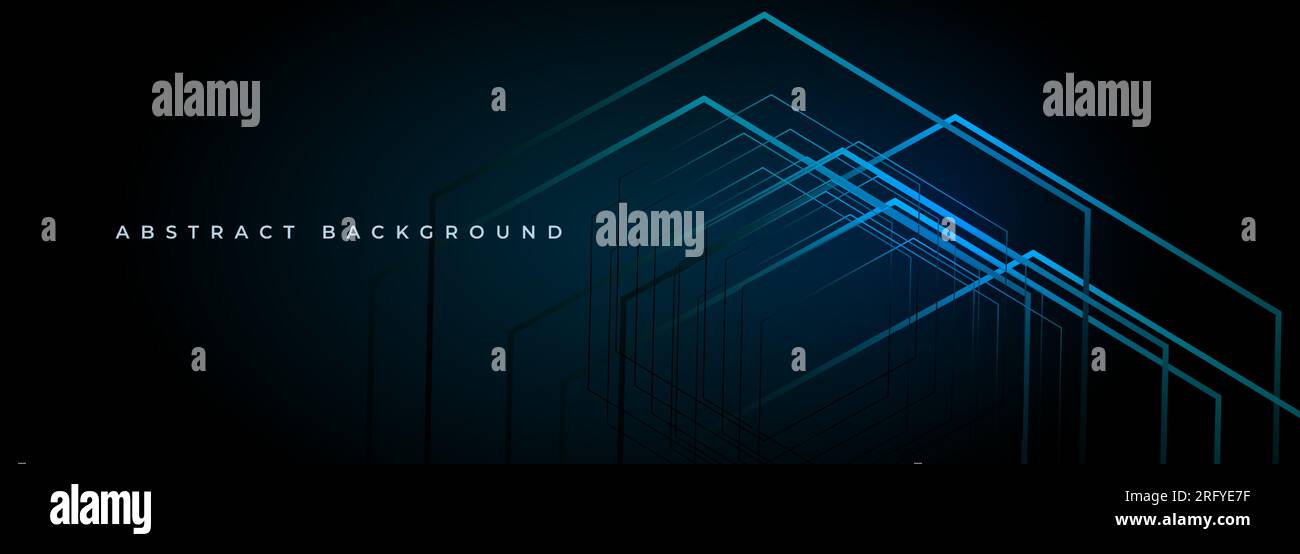 Dark blue futuristic abstract background lines pattern. Futuristic ...