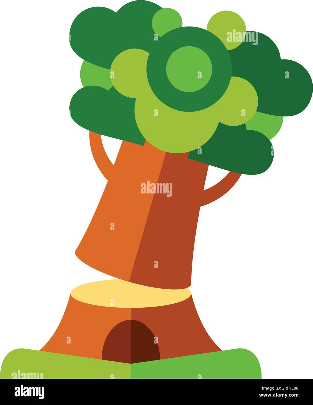 Cutting tree icon Stock Vector Image & Art - Alamy