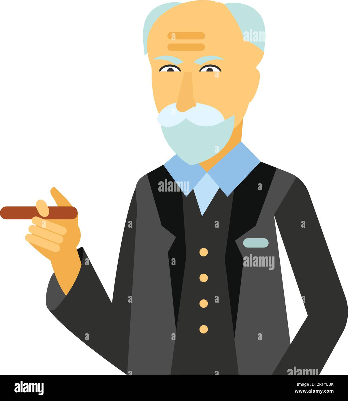 Sigmund Freud vector icon Stock Vector Image & Art - Alamy