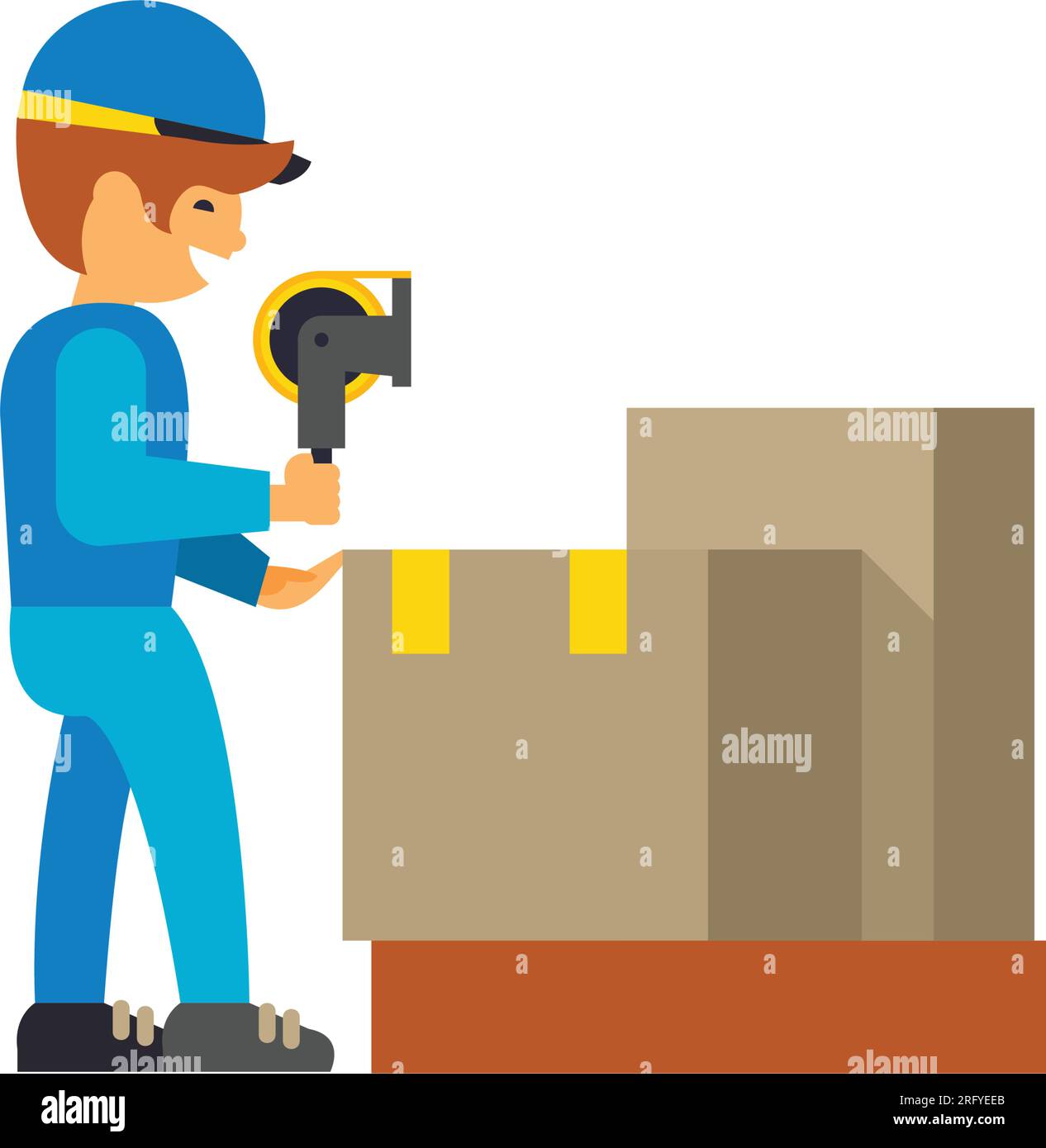 Machine distribution company Stock Vector Images - Alamy