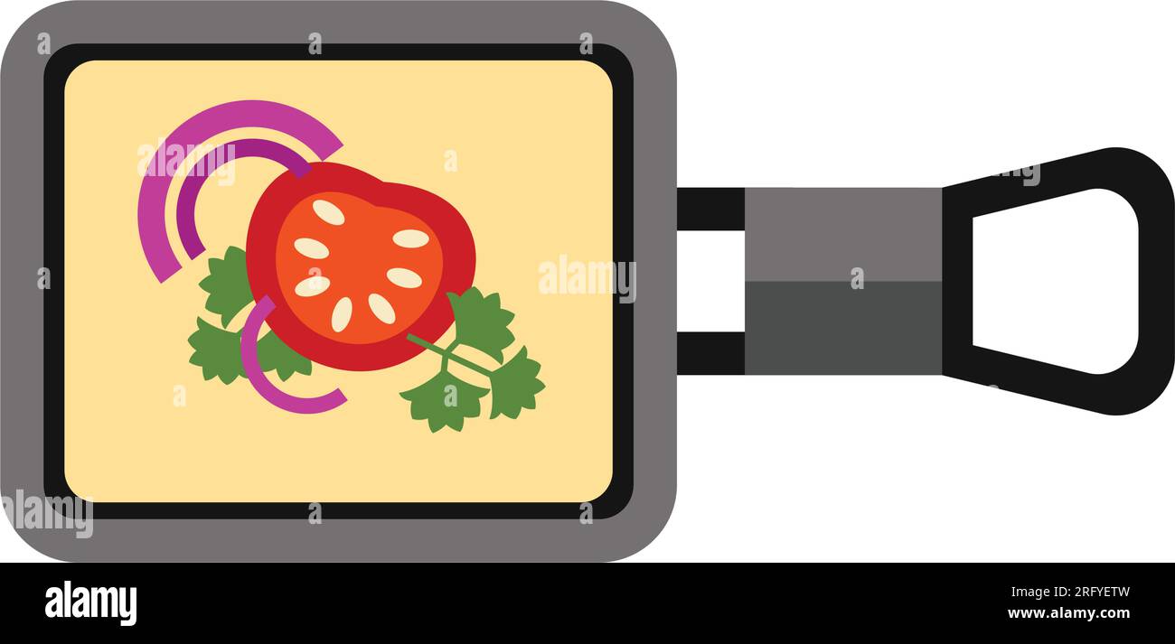 Raclette switzerland Stock Vector Images - Alamy