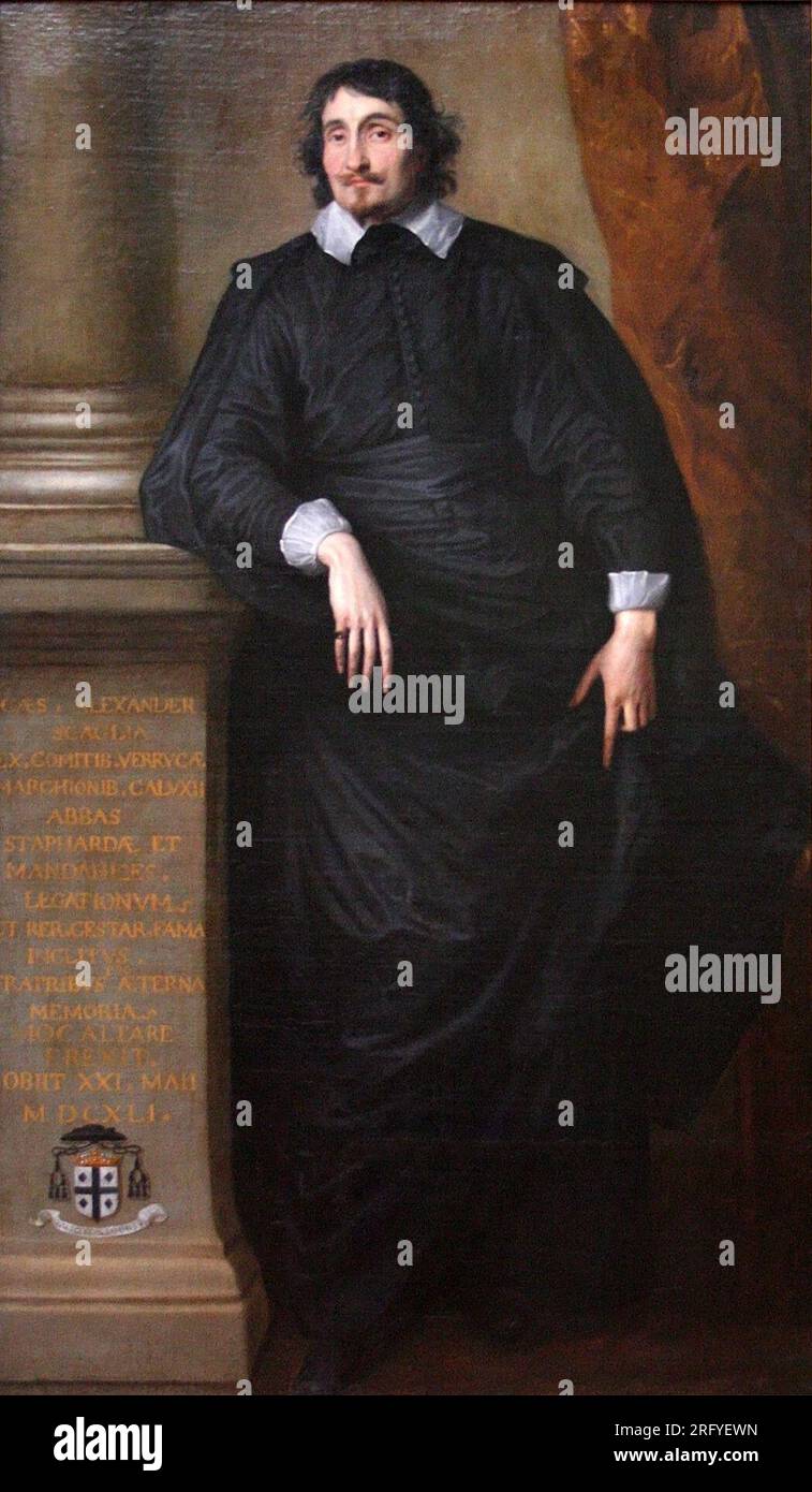 Cesare Alessandro Scaglia di Verrua, Abbé of Staffarda and Mandanici ...