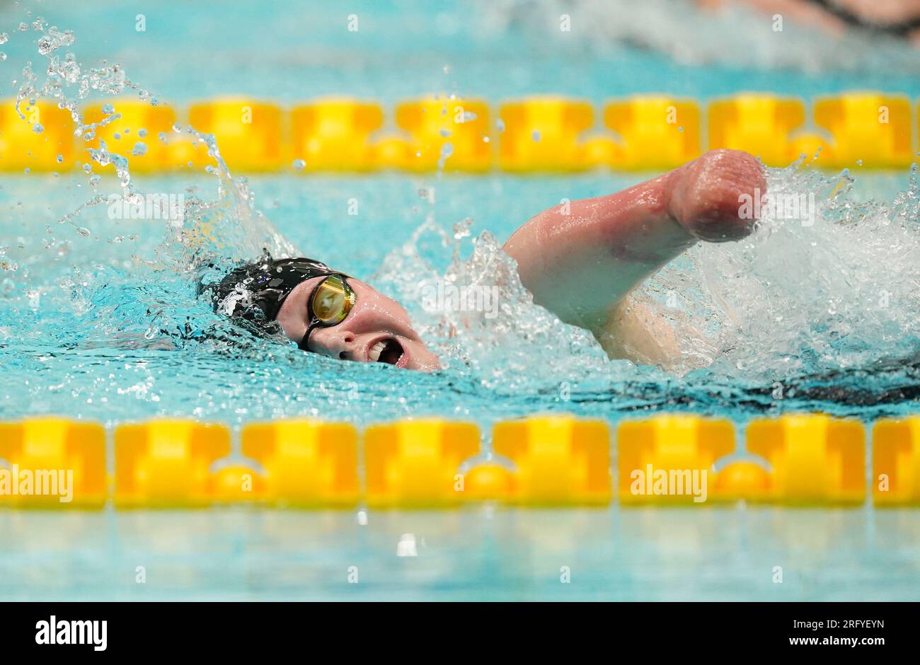 Great Britain's Ellie Challis in the Women's 100m Freestyle S3 final ...