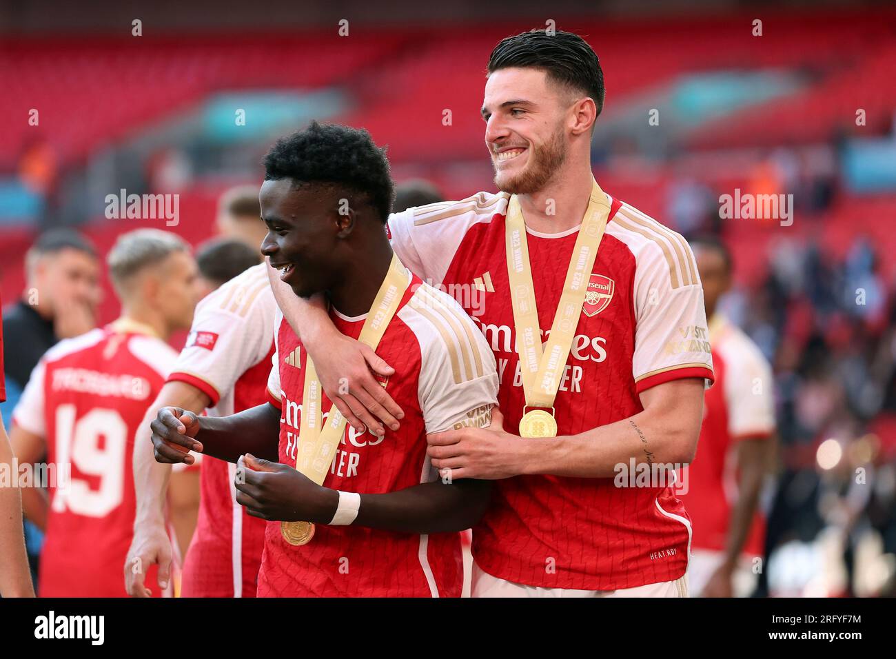 Wembley Stadium, London, UK. 6th Aug, 2023. Community Shield Football ...