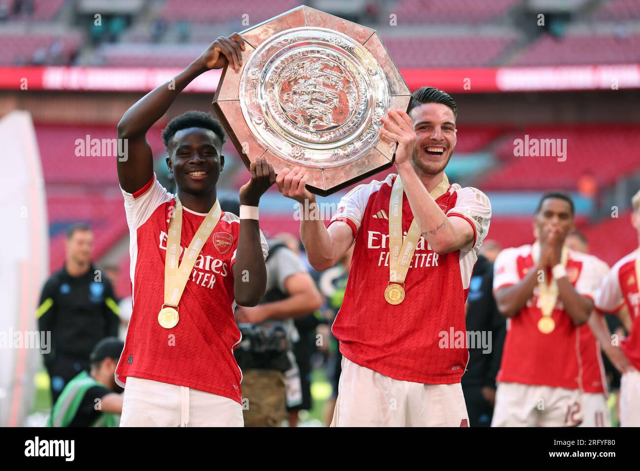 Wembley Stadium, London, UK. 6th Aug, 2023. Community Shield Football ...
