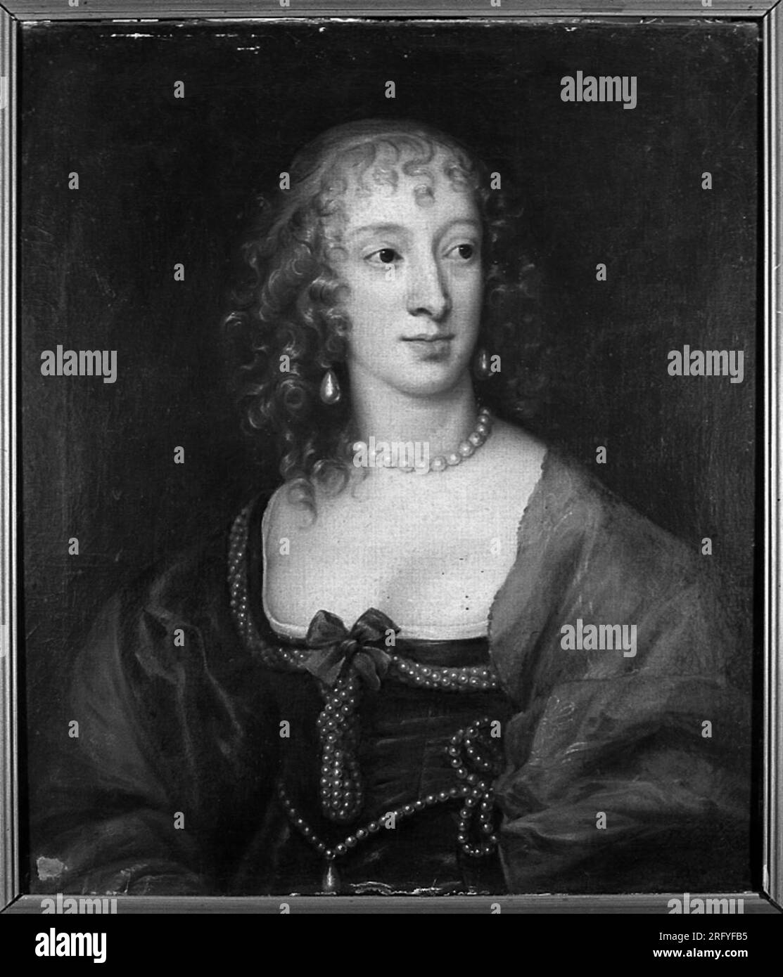 Portrait of Frances Weston née Stuart, Countess of Portland. 1630s by ...