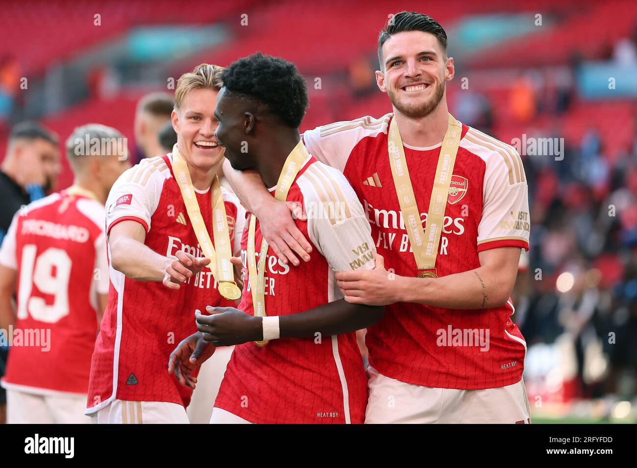 Wembley Stadium, London, UK. 6th Aug, 2023. Community Shield Football ...
