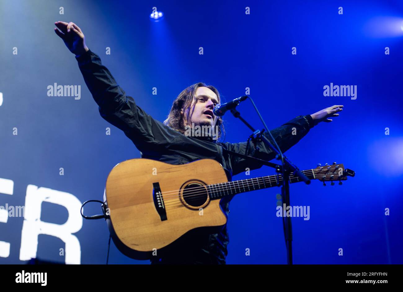 Jamie Webster at The Pier Head Liverpool 2023 Stock Photo - Alamy