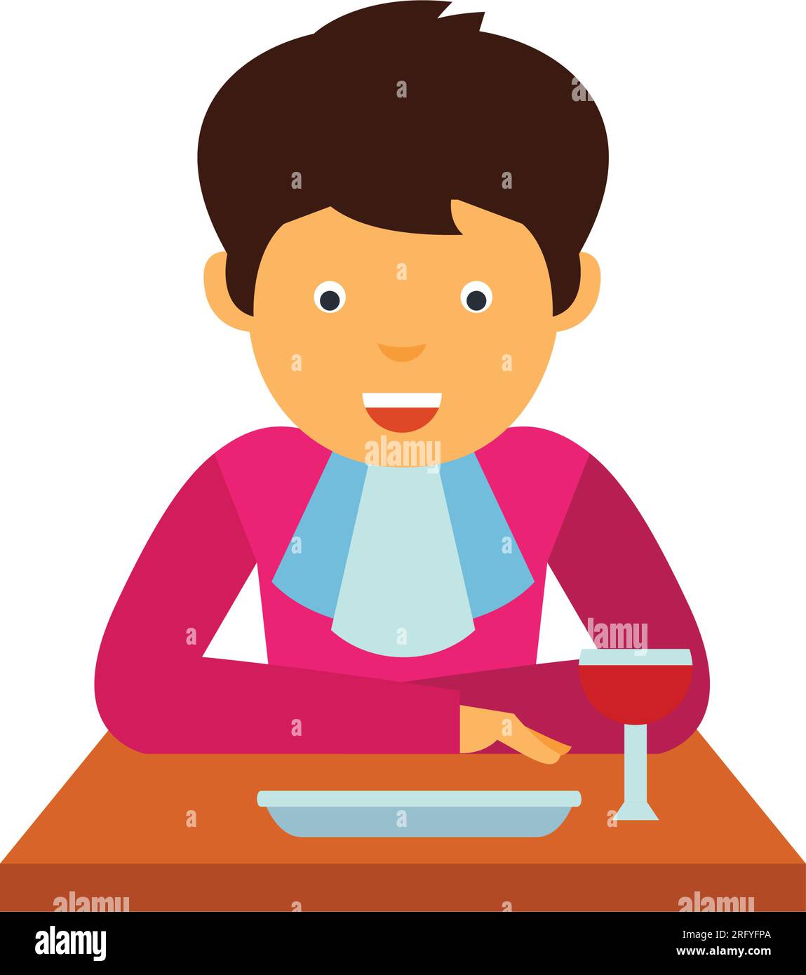 Etiquette eating Cut Out Stock Images & Pictures - Alamy