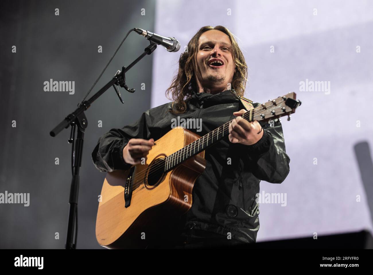 Jamie Webster at The Pier Head Liverpool 2023 Stock Photo - Alamy