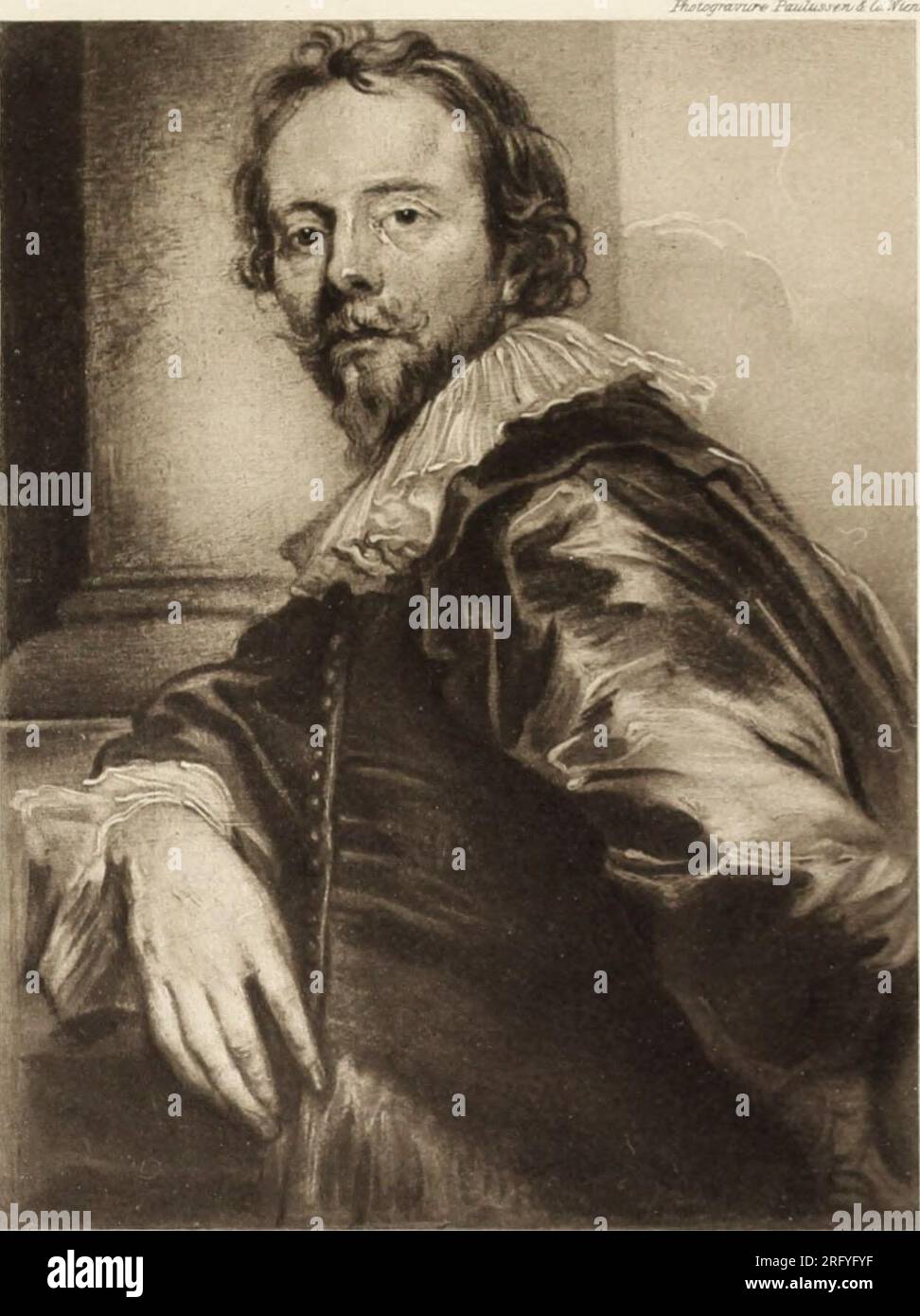 Portrait of Adam de Coster 17th century by Anthony van Dyck Stock Photo - Alamy