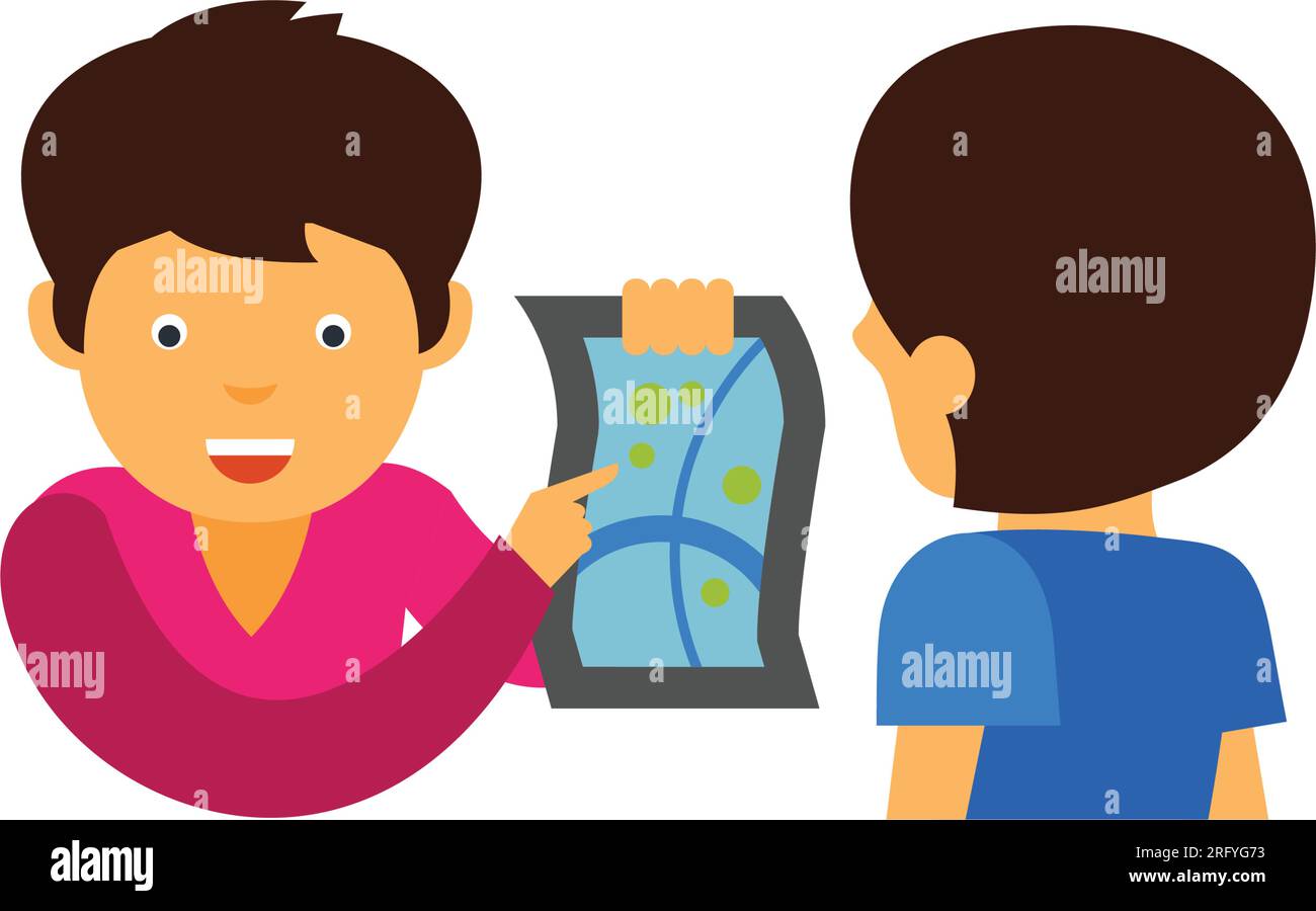 Showing location Cut Out Stock Images & Pictures - Alamy