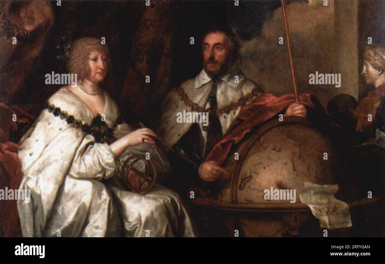 The Madagascar Portrait of Thomas Howard and His Wife Aletheia Talbot ...