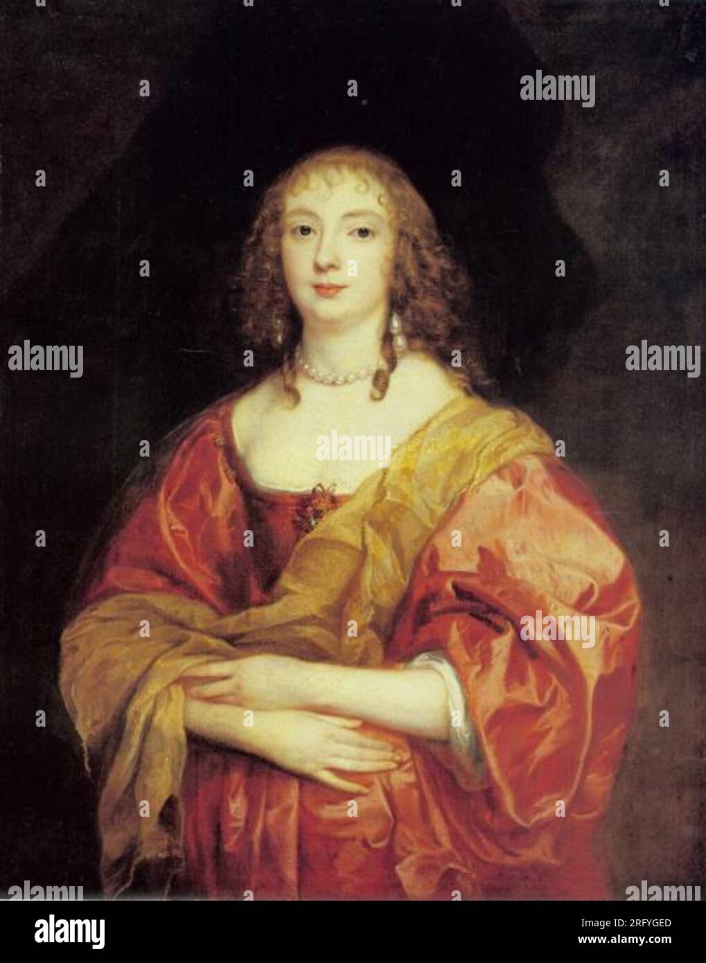 Portrait of Anne Carr, Lady Russell, Countess of Bedford (1615-1684 ...