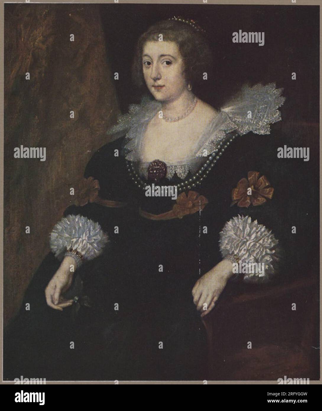 Portrait of Amalia van Solms-Braunfels, Princess of Orange (1602-1675 ...