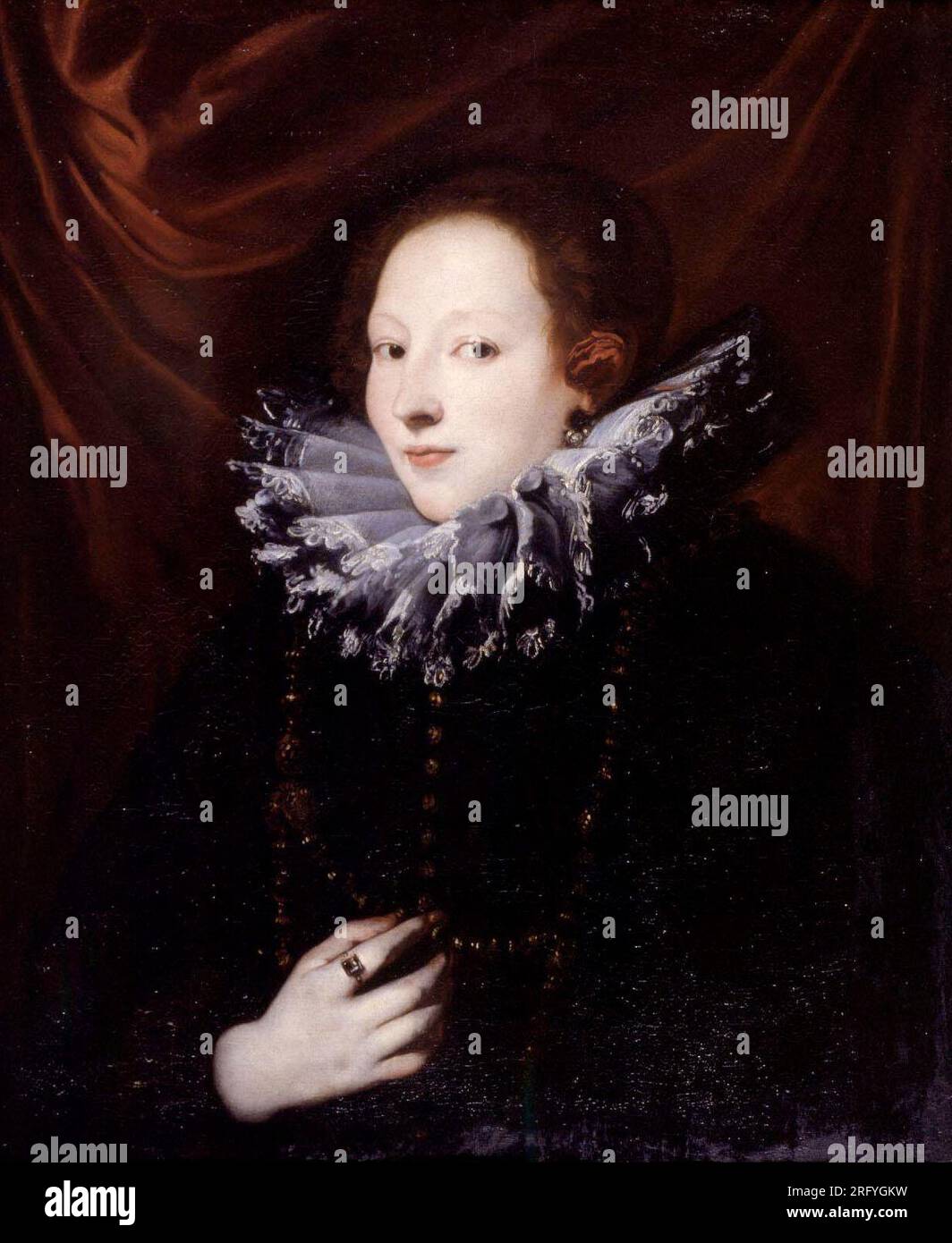 Portrait of Contessa Antonia Demarini (?-?), wife of Francesco Lercari ...