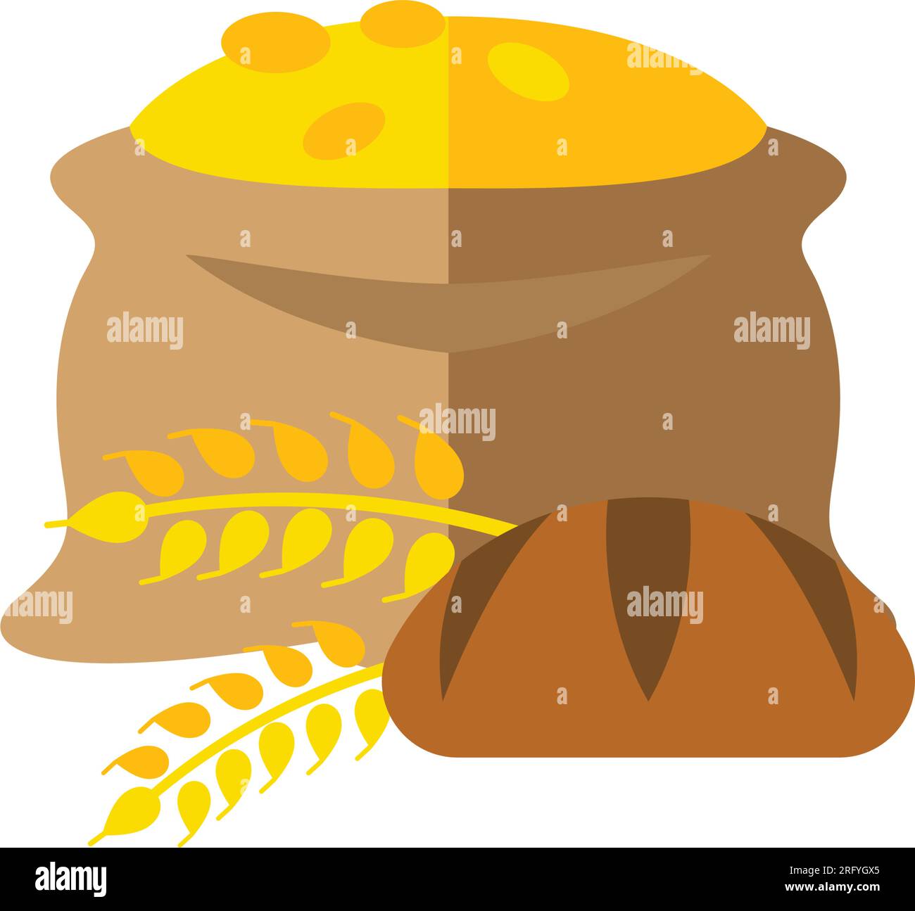 Bread And Grain icon Stock Vector Image & Art - Alamy