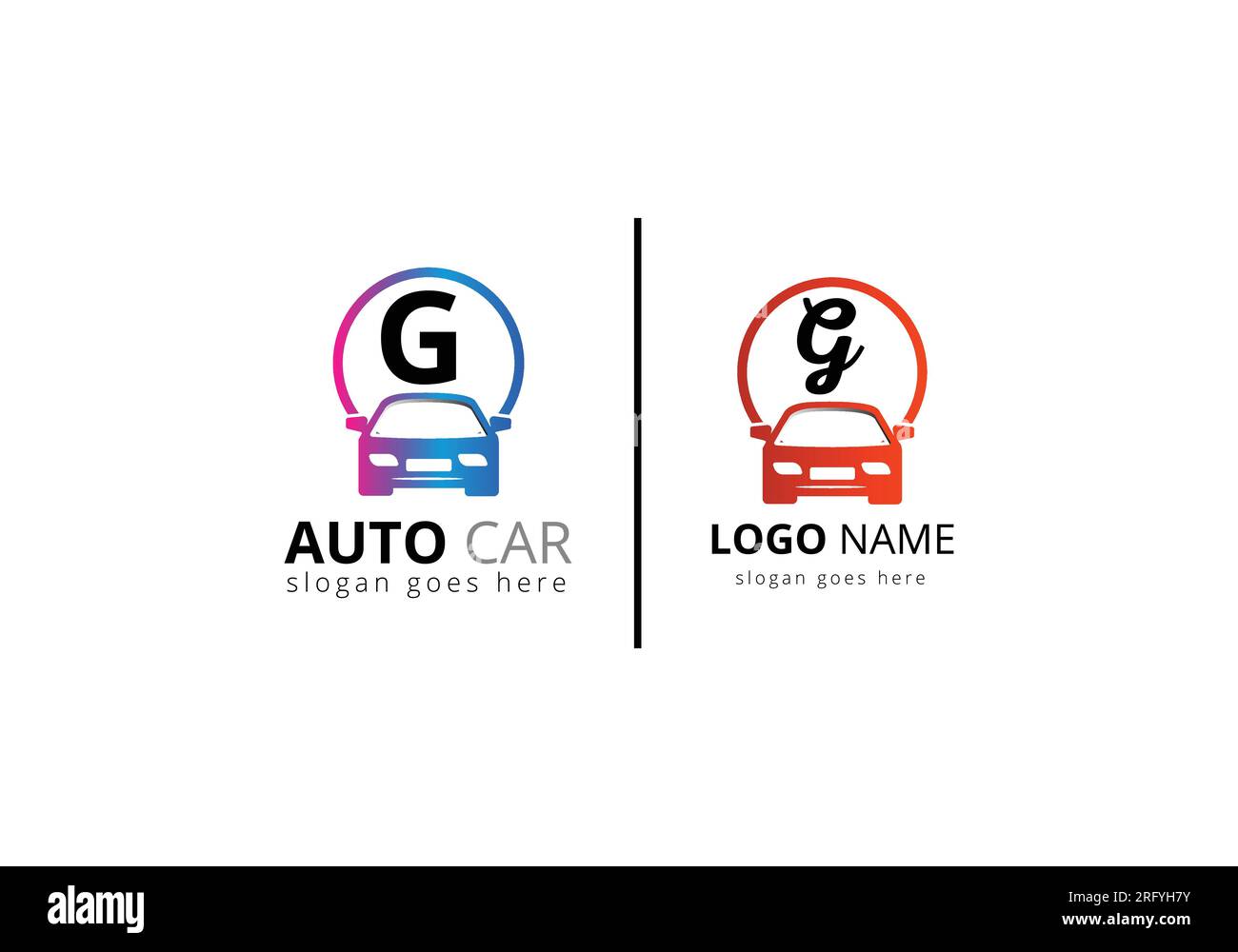 Abstract Car logo On Letter G sign symbol for Automotive Company Stock ...