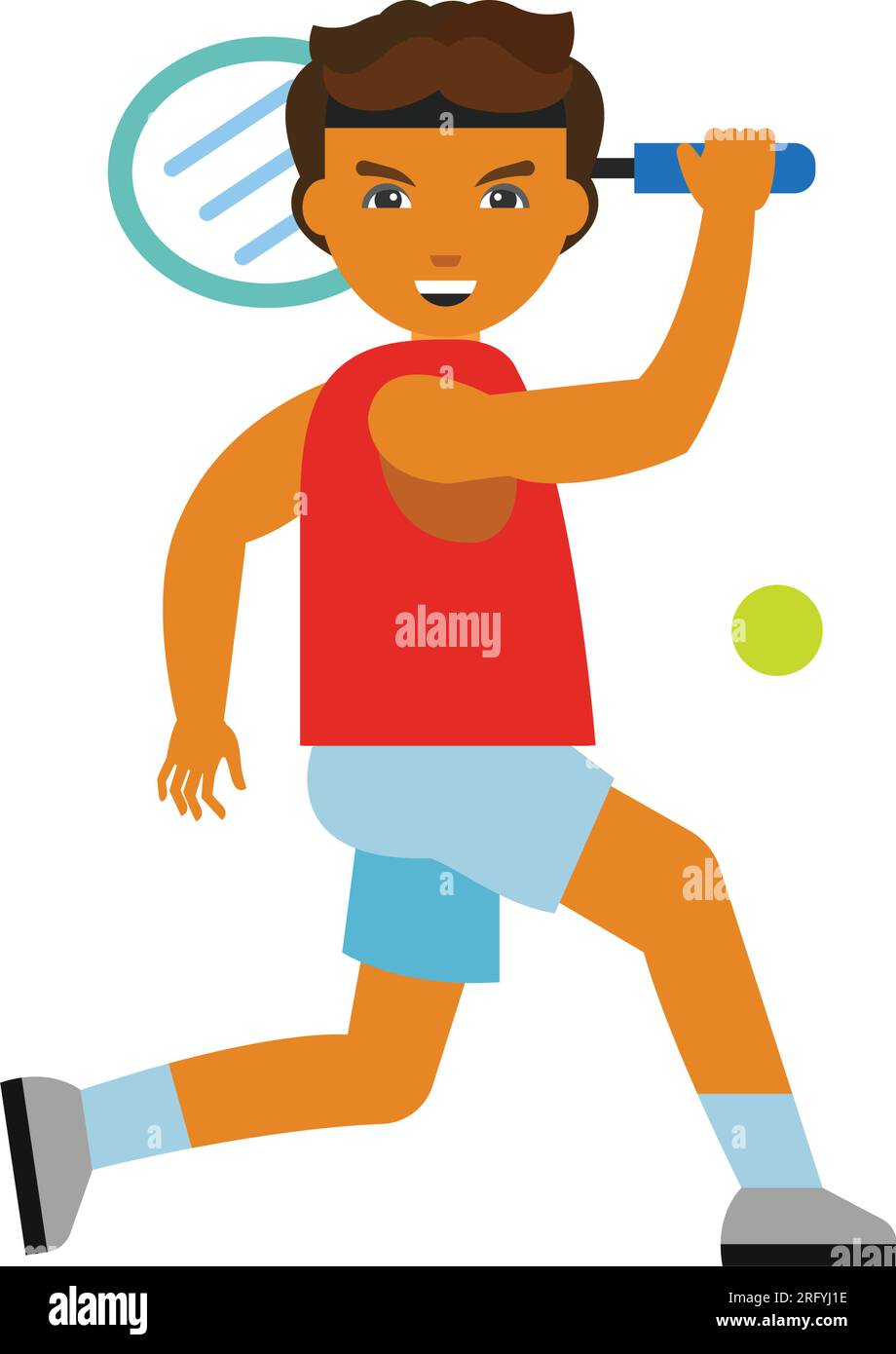 Famous tennis player Stock Vector Images - Alamy
