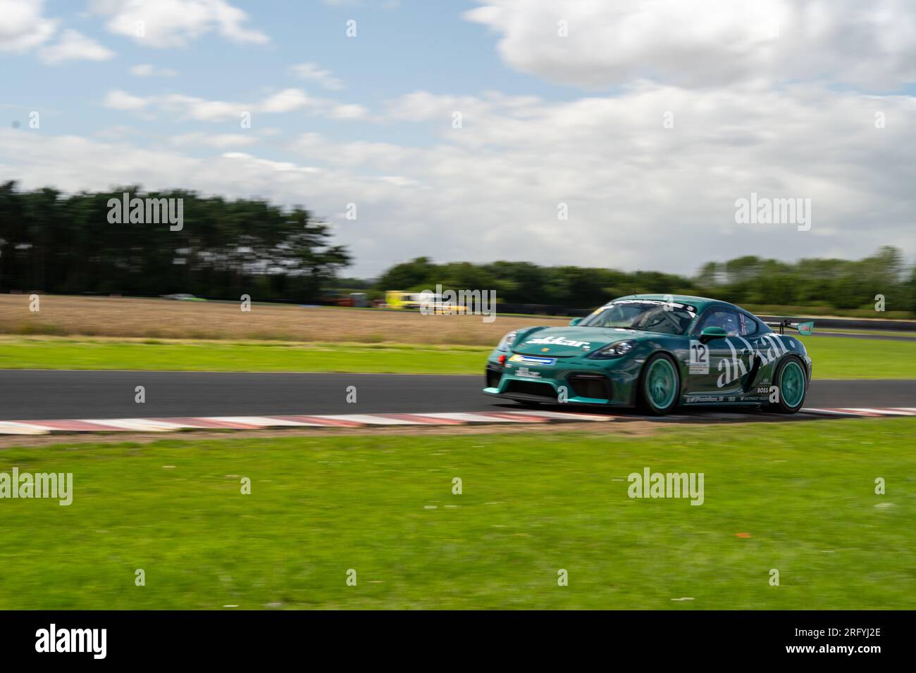 Porsche Sprint Challenge Great Britain Croft Circuit Callum Davis 12 ...
