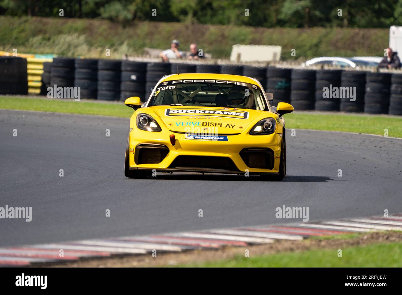 Porsche Sprint Challenge Great Britain Croft Circuit Neil Tofts 7 Stock ...
