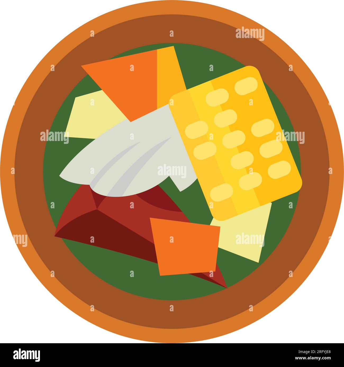 Beef stew dish Stock Vector Images - Alamy