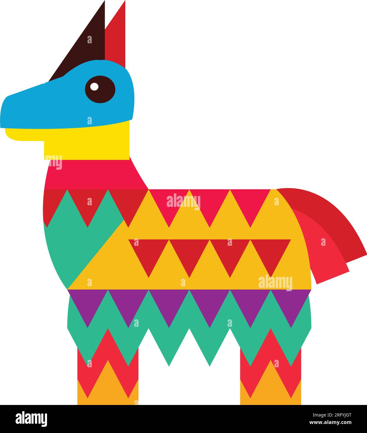 Cartoon mexican donkey hi-res stock photography and images - Alamy