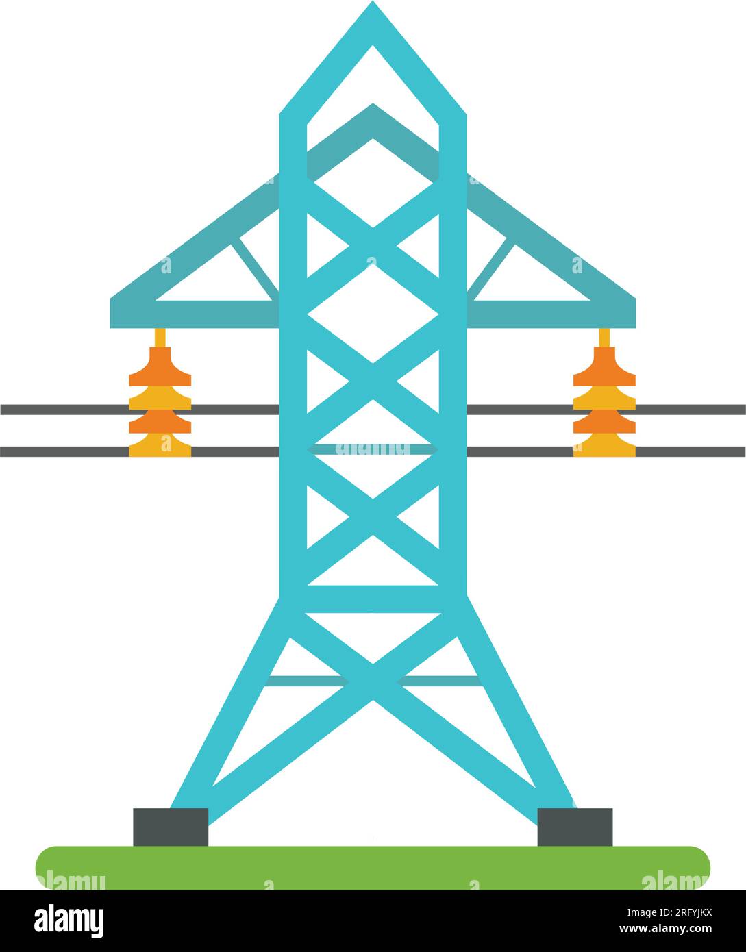 Electricity transmission tower icon Stock Vector Image & Art - Alamy