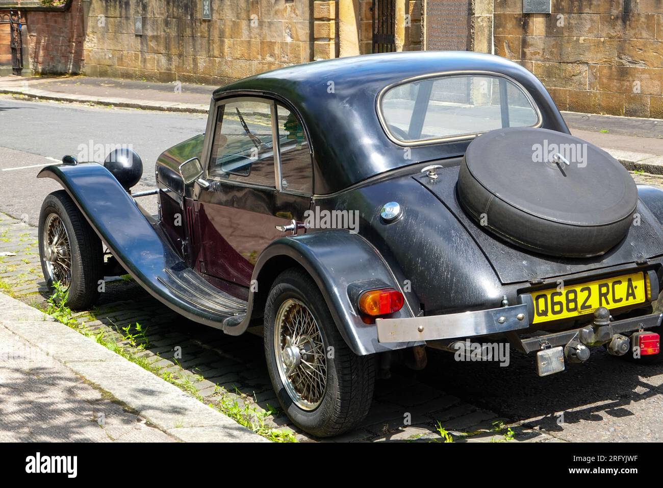 MARLIN BERLINETTA, Q682RCA, parked on Cathedral Square, Glasgow ...