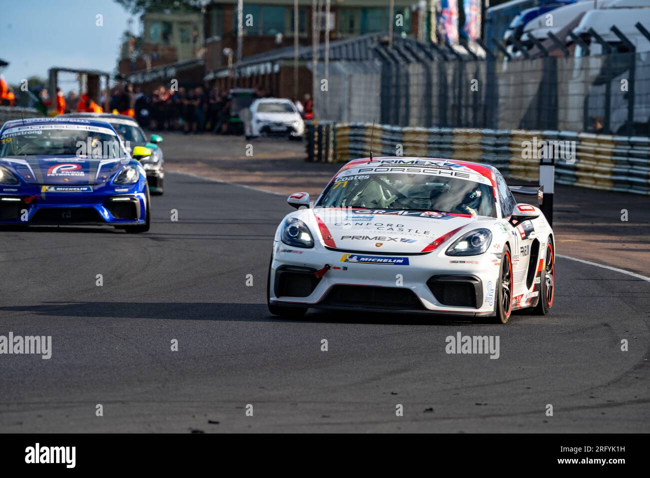 Porsche croft circuit hi-res stock photography and images - Alamy