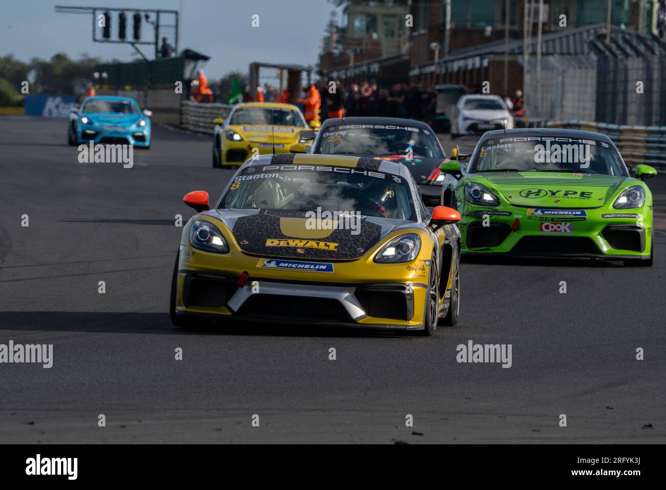 Porsche Sprint Challenge Great Britain Croft Circuit Edward Stanton 8 ...
