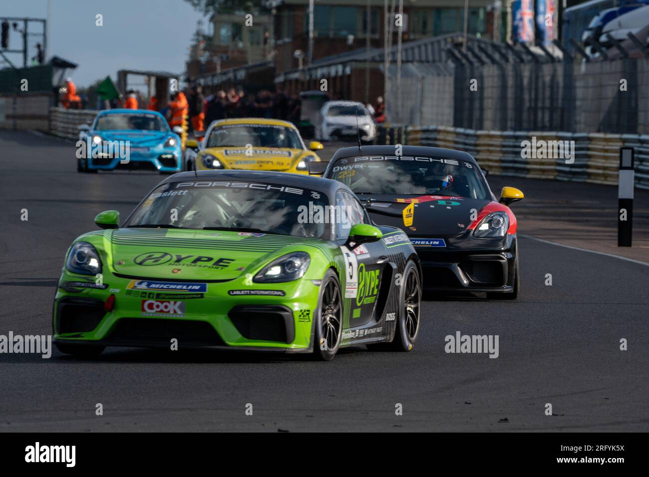Porsche Sprint Challenge Great Britain Croft Circuit Rupert Laslett 5 ...