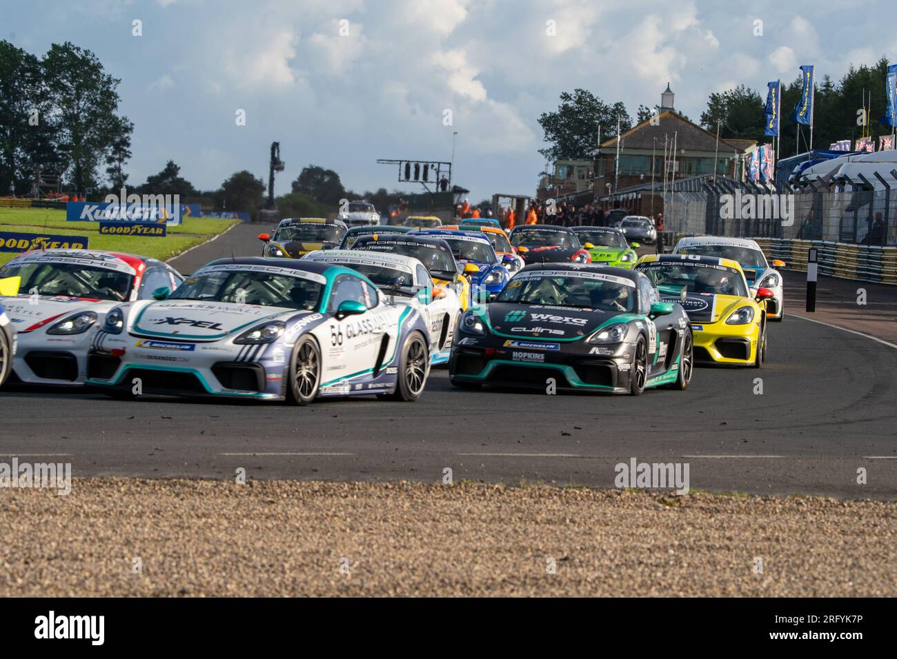Porsche croft circuit hi-res stock photography and images - Alamy