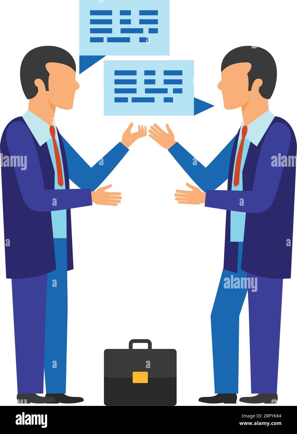 Business opponents Stock Vector Images - Alamy