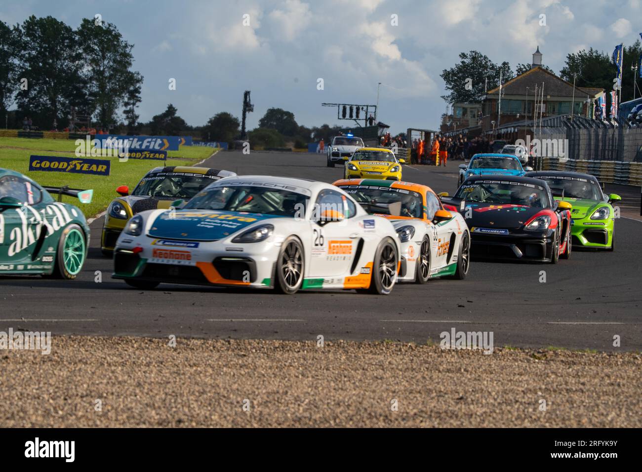 Porsche croft circuit hi-res stock photography and images - Alamy