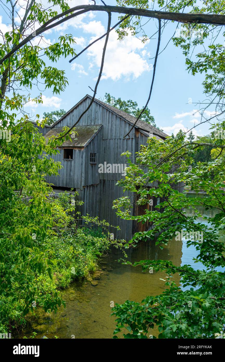 This simple, frame structure houses a single, water-driven vertical saw ... This simple, frame structure houses a single, water-driven vertical saw ...