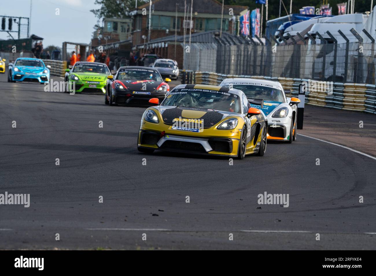 Porsche Sprint Challenge Great Britain Croft Circuit Edward Stanton 8 ...