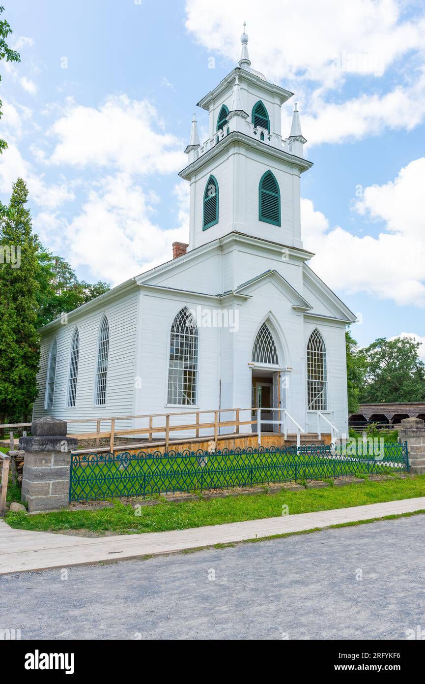 Christ Church was built in 1837 in an aesthetic style known as ...