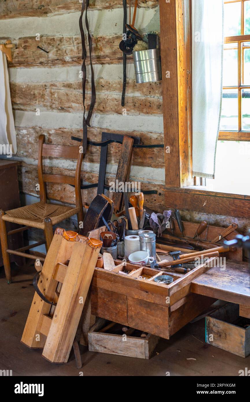 Shoemaking was a popular trade in the 1860s. The census for that decade ...