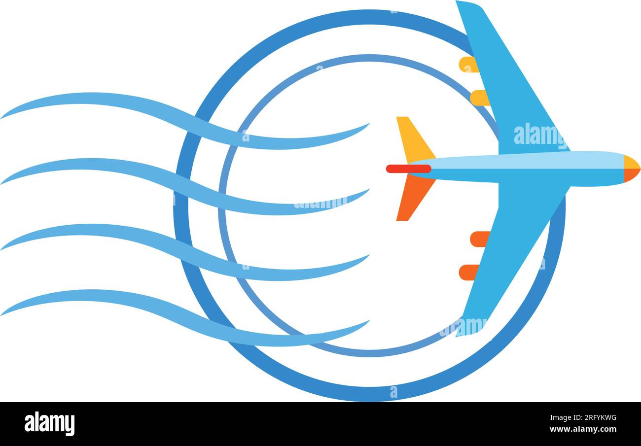 Airmail shipping delivery icon vector Stock Vector Images - Alamy